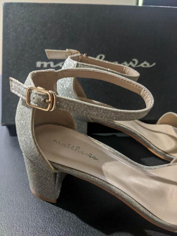 Matthews Silver formal heels for Wedding or formal events, Women's ...