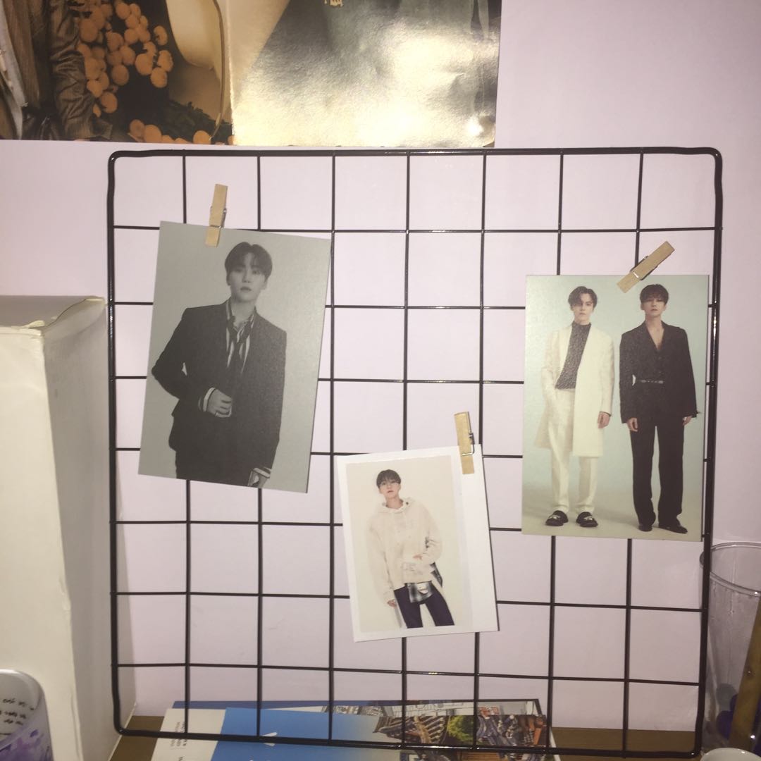 Metal Grid Frame Wall Decoration/Storage, Furniture & Home Living, Home ...