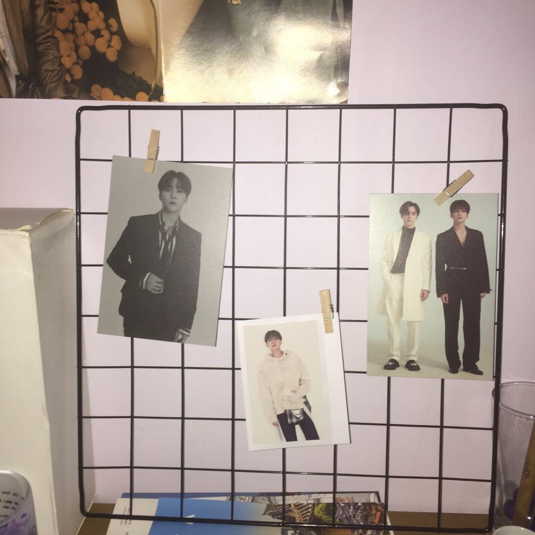 Metal Grid Frame Wall Decoration/Storage, Furniture & Home Living, Home ...