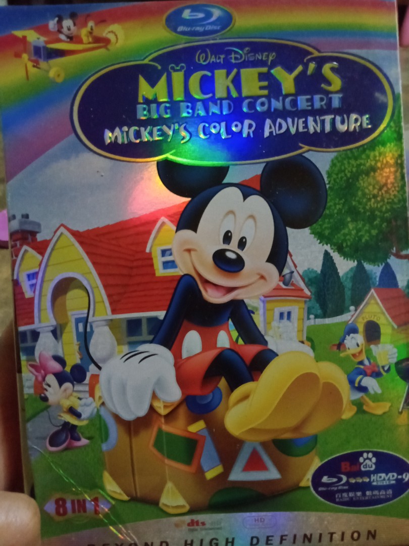 MICKEY'S COLOR ADVENTURE (8 in 1), Hobbies & Toys, Music & Media, CDs ...