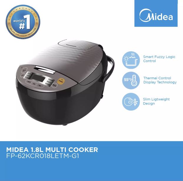 Midea 1.8L Multi Cooker, TV & Home Appliances, Kitchen Appliances ...