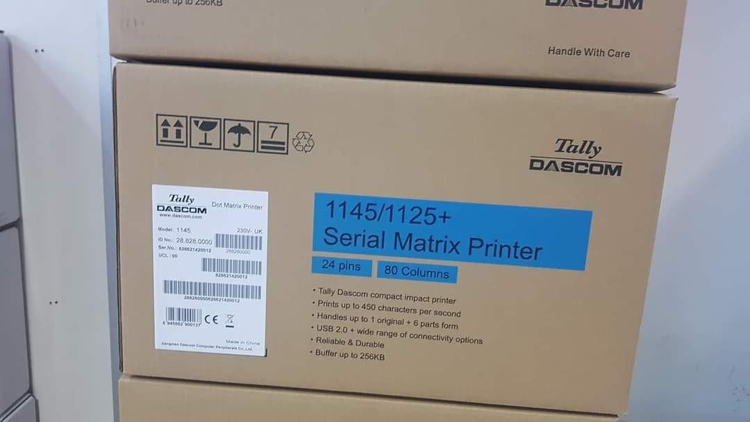 New Arrival!!! Tally Dascom Dot Matrix Printer 1145 80-Column 24 Pins ...