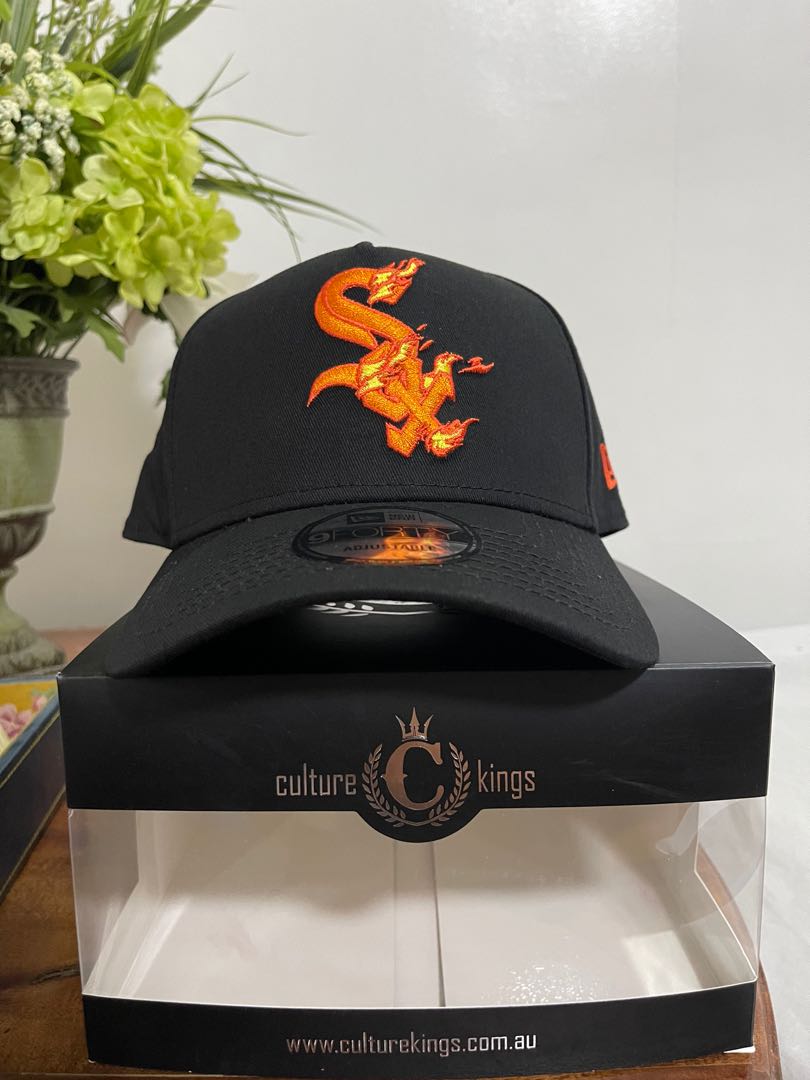 New era Aframe Flamin White sox, Men's Fashion, Watches & Accessories ...