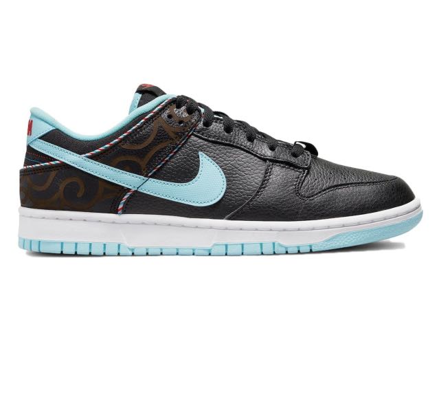 Nike Dunk Low Barber Shop Black US 8, Men's Fashion, Footwear, Sneakers ...