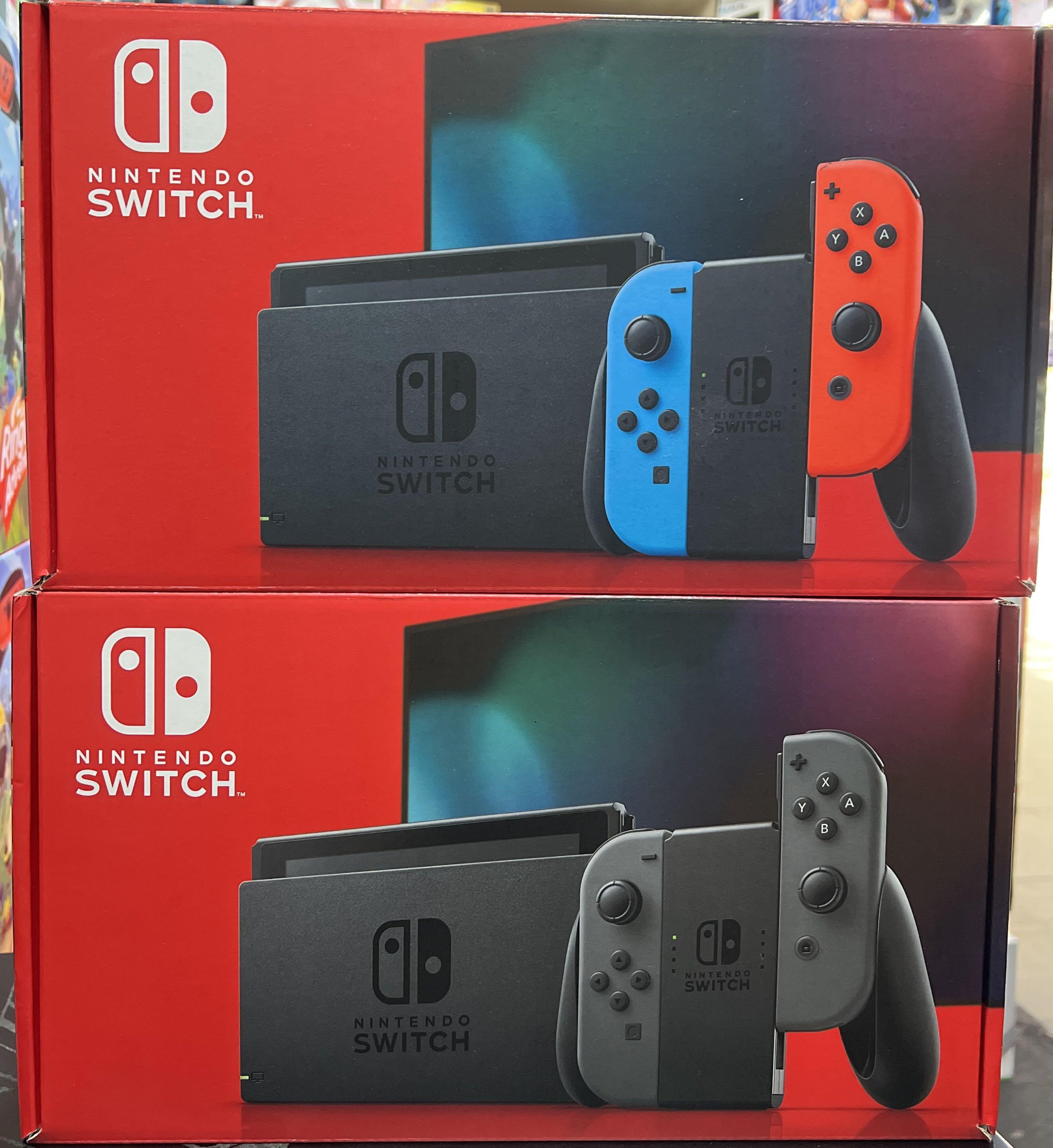 Nintendo switch console used/2nd hand, Video Gaming, Video Game ...