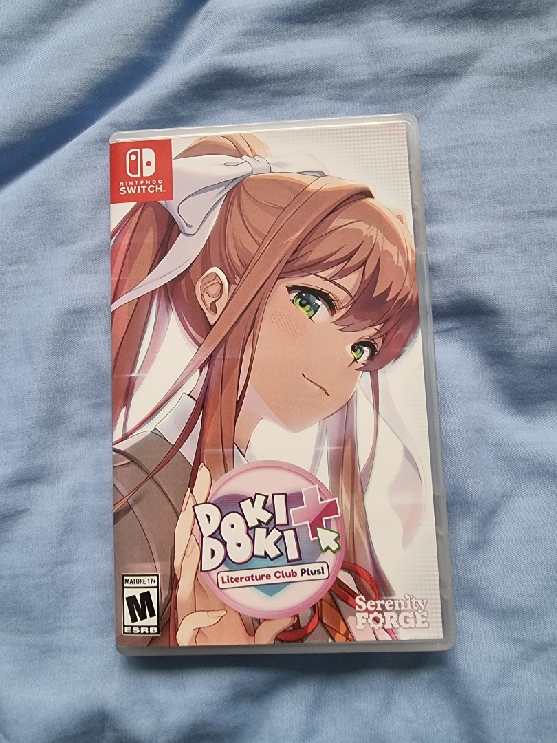 [Nintendo Switch] Doki Doki Literature Club Plus, Video Gaming, Video ...
