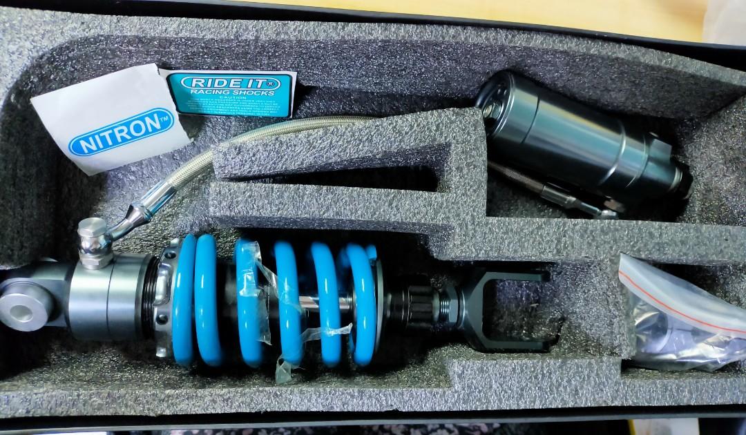 Nitron Rear Suspension Mono Shock NTR R2 series, Motorcycles ...