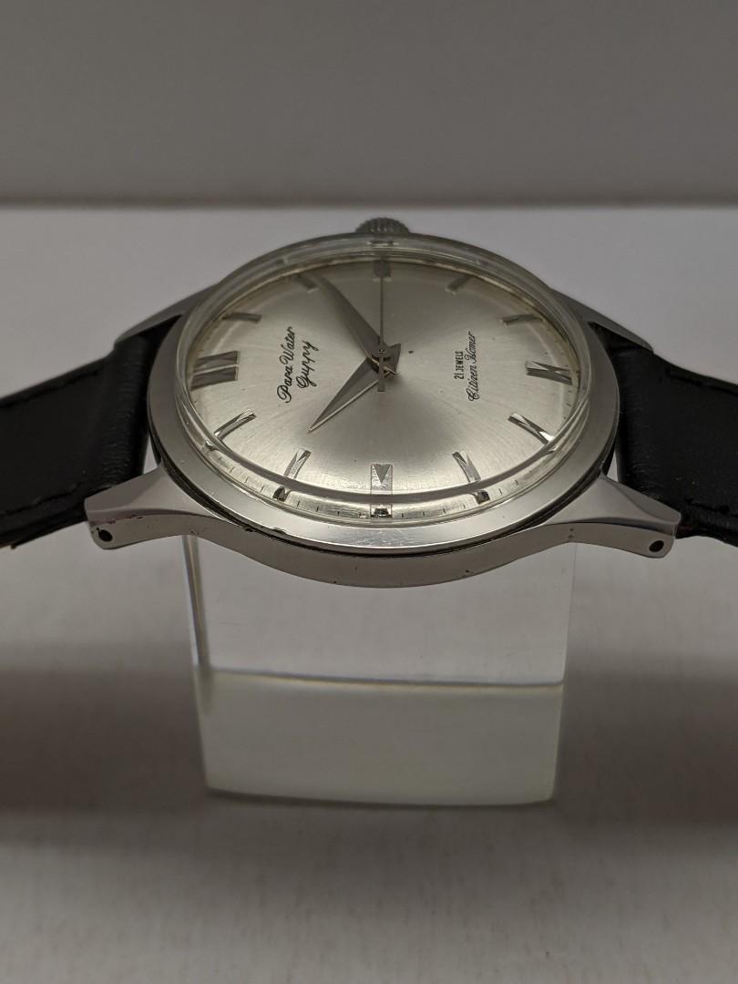 PARA WATER GUPPY CITIZEN HOMER 21 JEWELS HAND WINDING 1960's, Luxury, Watches on Carousell