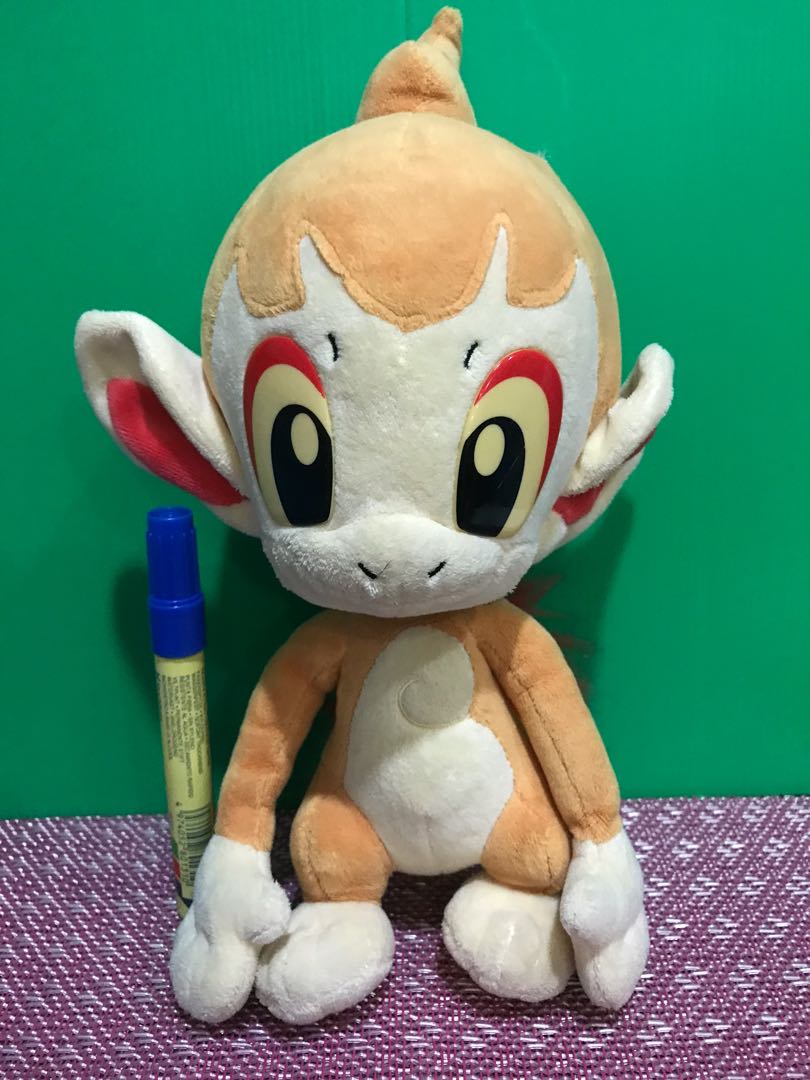 Pokemon Chimchar Plush, Hobbies & Toys, Toys & Games on Carousell