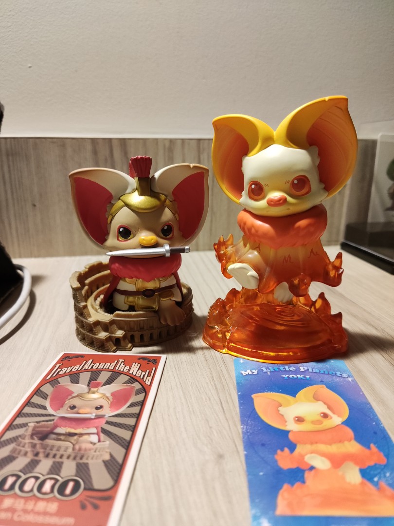 Popmart Yoki Mylittle planets&Travel around the world#Sun yoki#Roman ...