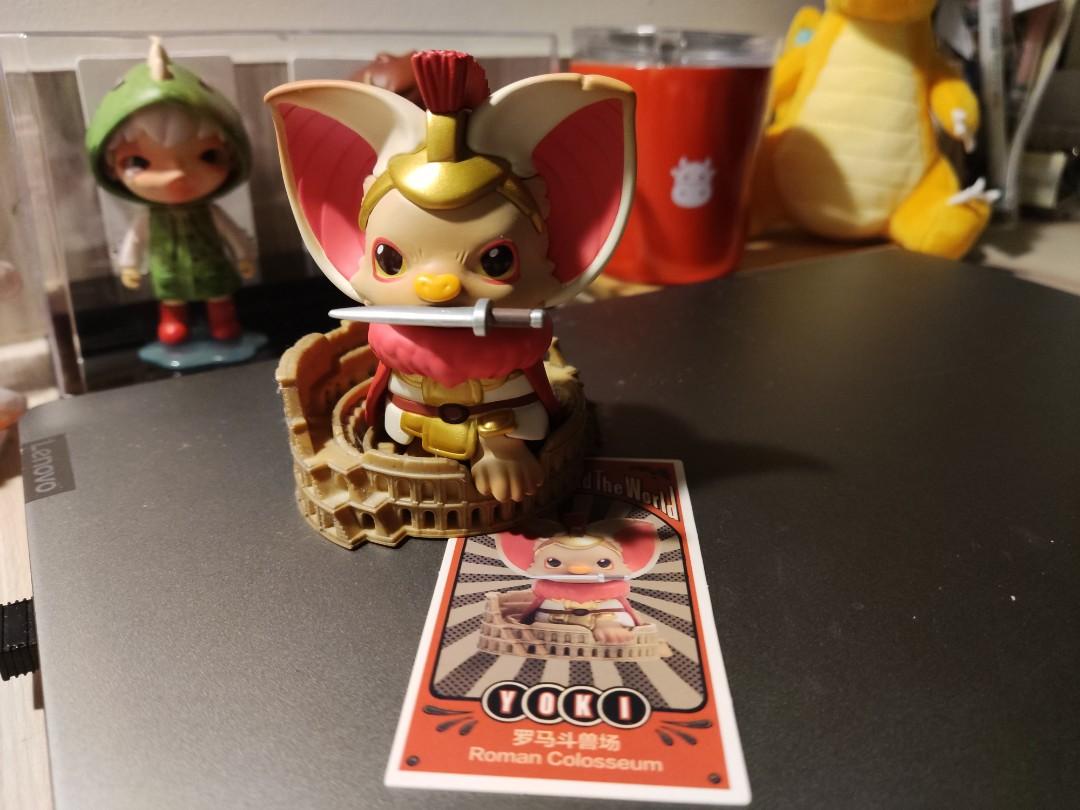 Popmart Yoki Mylittle planets&Travel around the world#Sun yoki#Roman ...