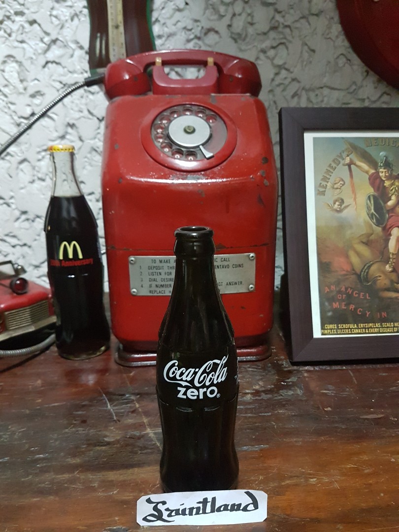 RARE JAPAN BLACK COKE ZERO BOTTLE SPECIAL LIMITED EDITION Coca Cola ...