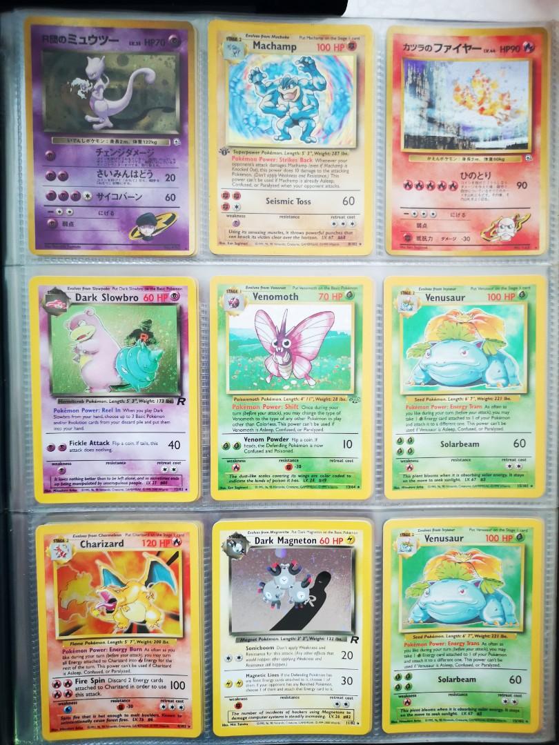 Rare Pokemon Cards lst edition / lst Generation / Gen 1, Hobbies & Toys ...