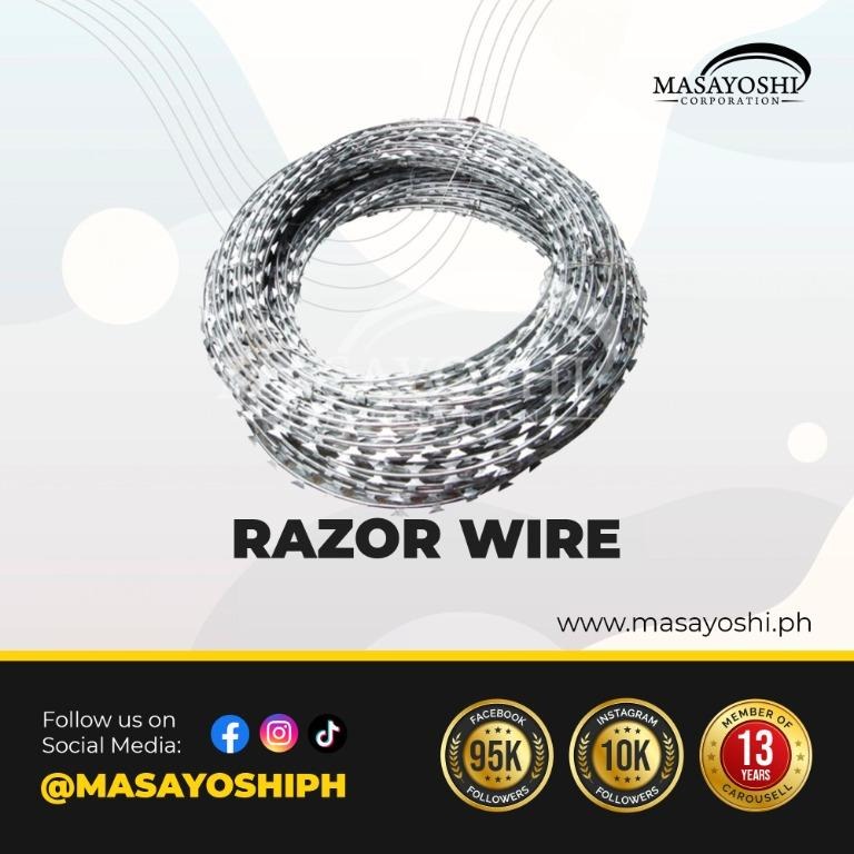 Razor Wire | Combat Wire | Fencing Equipment | Safety Fence | Safety ...