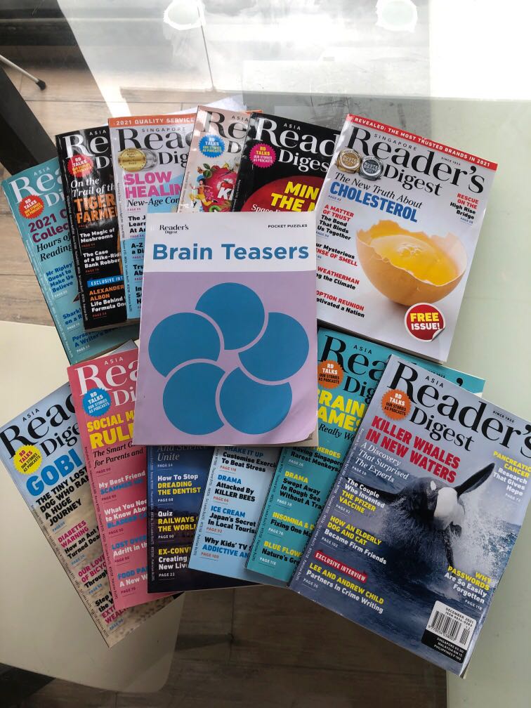 Reader’s digest 2021, Hobbies & Toys, Books & Magazines, Magazines on ...