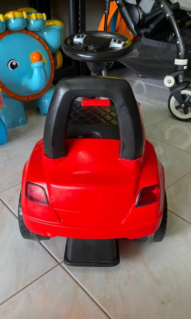 Red Car Ride On, Babies & Kids, Infant Playtime on Carousell
