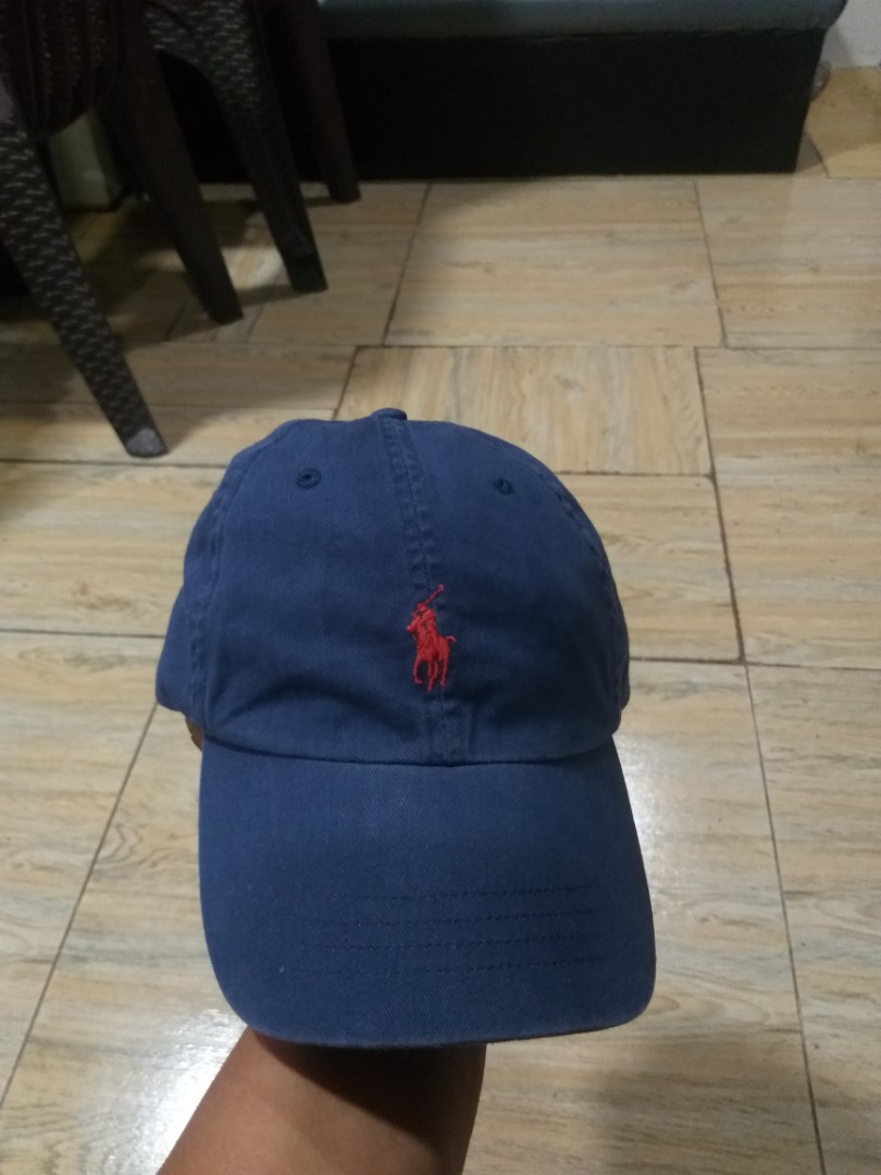 RL dad hat leather strap, Men's Fashion, Watches & Accessories, Caps ...