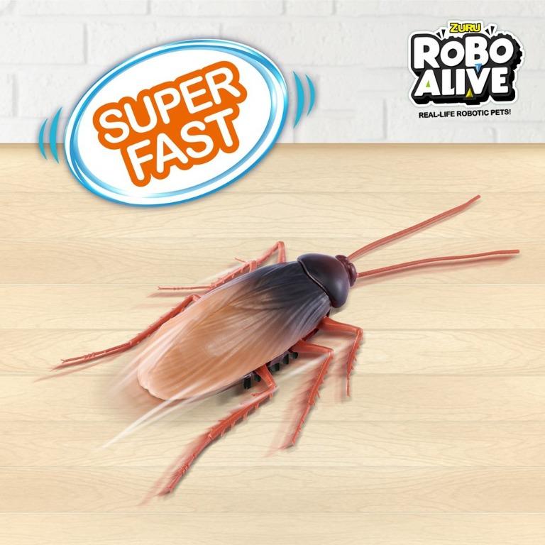 Robo Alive Crawling Cockroach Battery-Powered Robotic Toy by ZURU ...