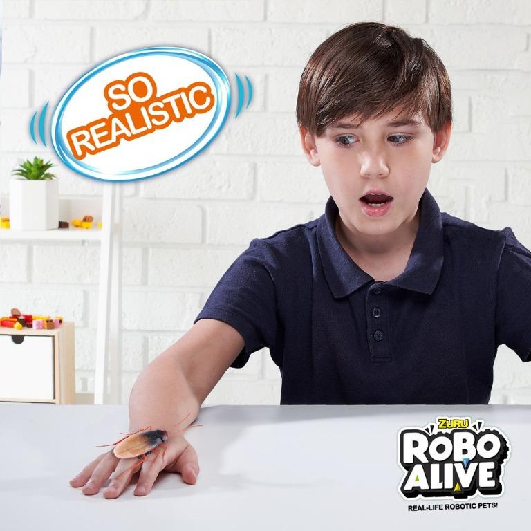 Robo Alive Crawling Cockroach Battery-Powered Robotic Toy by ZURU ...