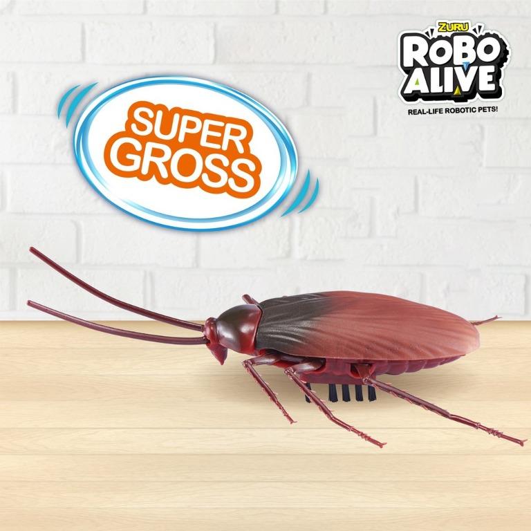 Robo Alive Crawling Cockroach Battery-Powered Robotic Toy by ZURU ...