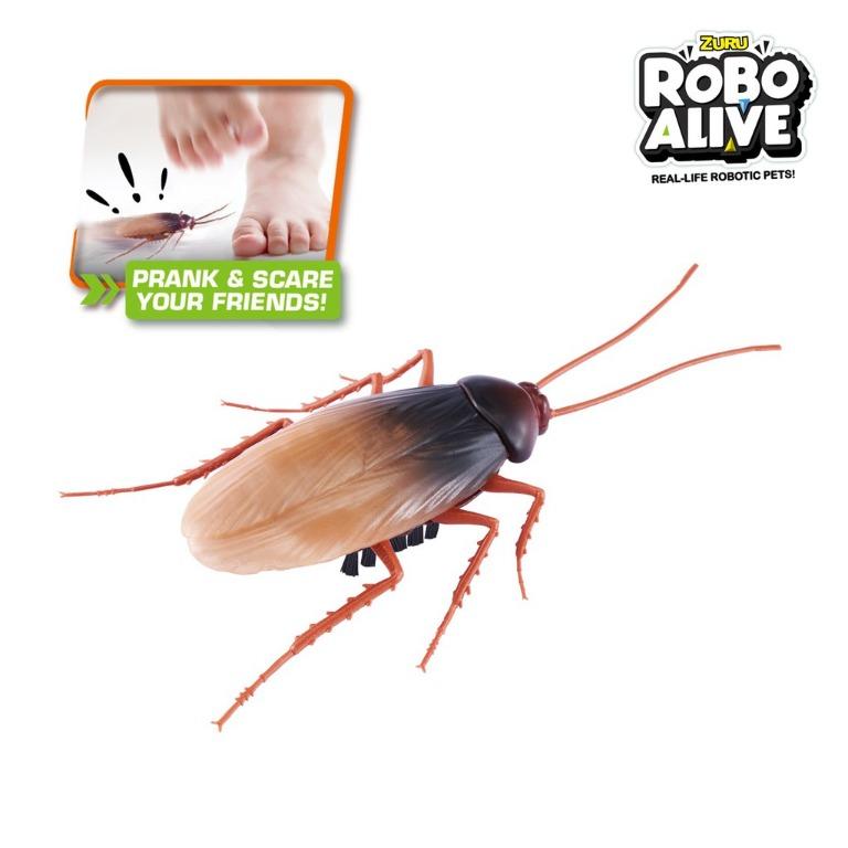 Robo Alive Crawling Cockroach Battery-Powered Robotic Toy by ZURU ...