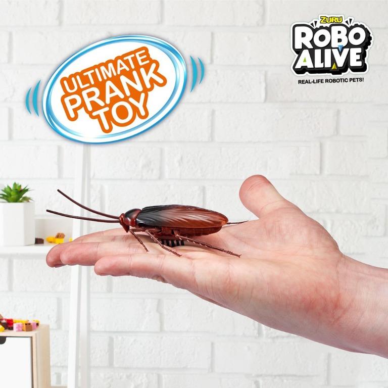 Robo Alive Crawling Cockroach Battery Powered Robotic Toy By Zuru Hz0254 Hobbies And Toys Toys