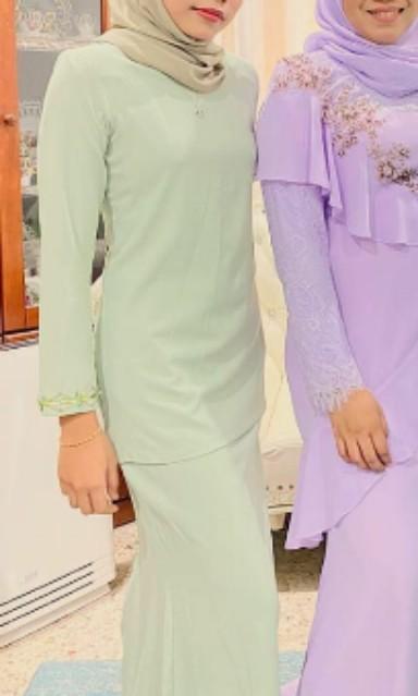 Scha alyahya, Women's Fashion, Muslimah Fashion, Baju Kurung & sets on Carousell