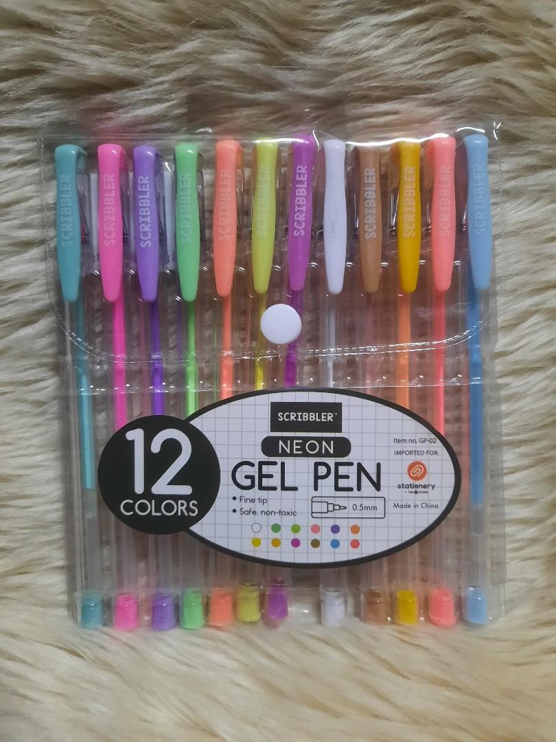 Scribbler Neon Gel Pen, Hobbies & Toys, Stationary & Craft, Craft ...