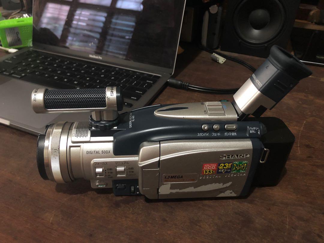Sharp Camcorder Handycam, Photography, Video Cameras on Carousell