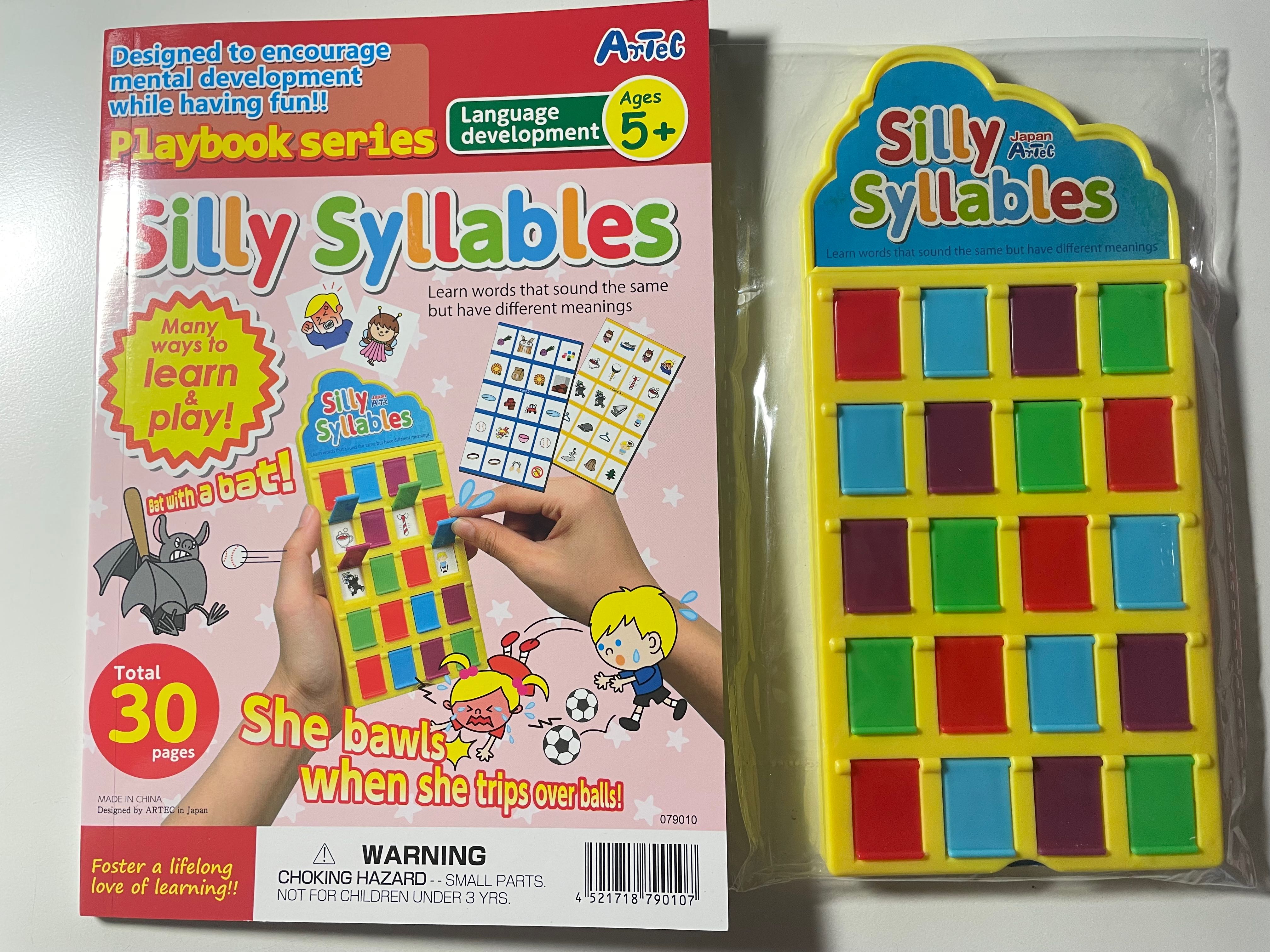 Silly Syllables, 興趣及遊戲, 玩具 & 遊戲類 - Carousell