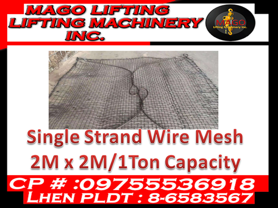 Single Strand Wire Mesh 2M x 2M (1Ton Capacity), Commercial ...