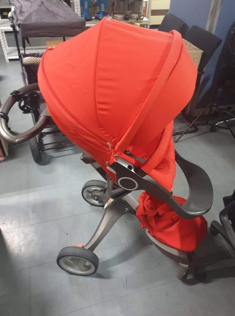 Stokke xplory v3 Red, Babies & Kids, Going Out, Strollers on Carousell