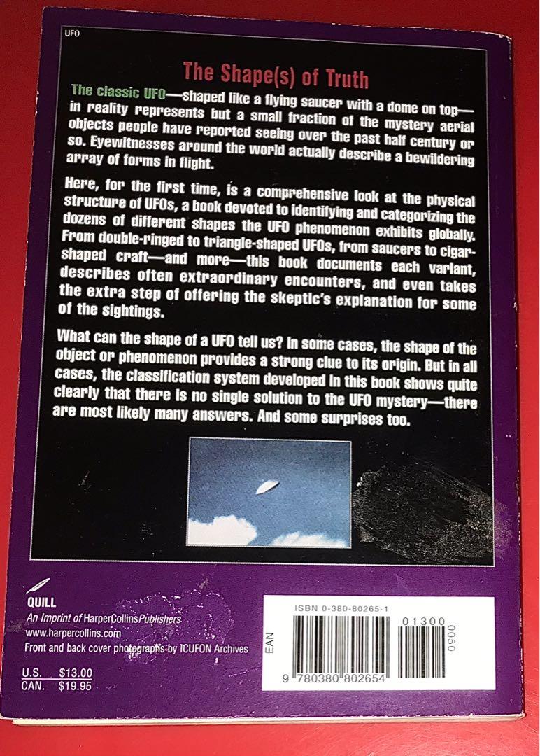 THE FIELD GUIDE TO UFOS BOOK, Hobbies & Toys, Books & Magazines, Storybooks on Carousell