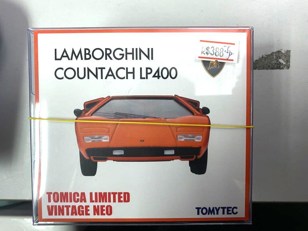 Tomytec Tomy Tomica Limited Vintage Lamborghini Countach LP400, 汽車配件 ...