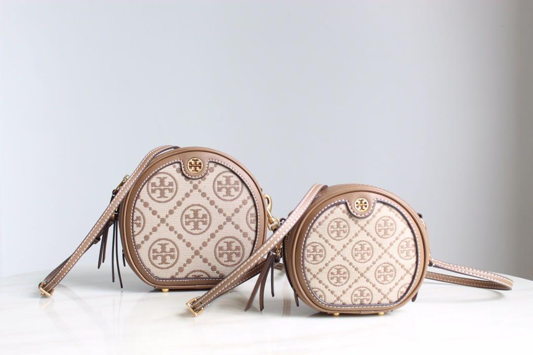 Tory Burch T Monogram Circle Bag, Women's Fashion, Bags & Wallets ...
