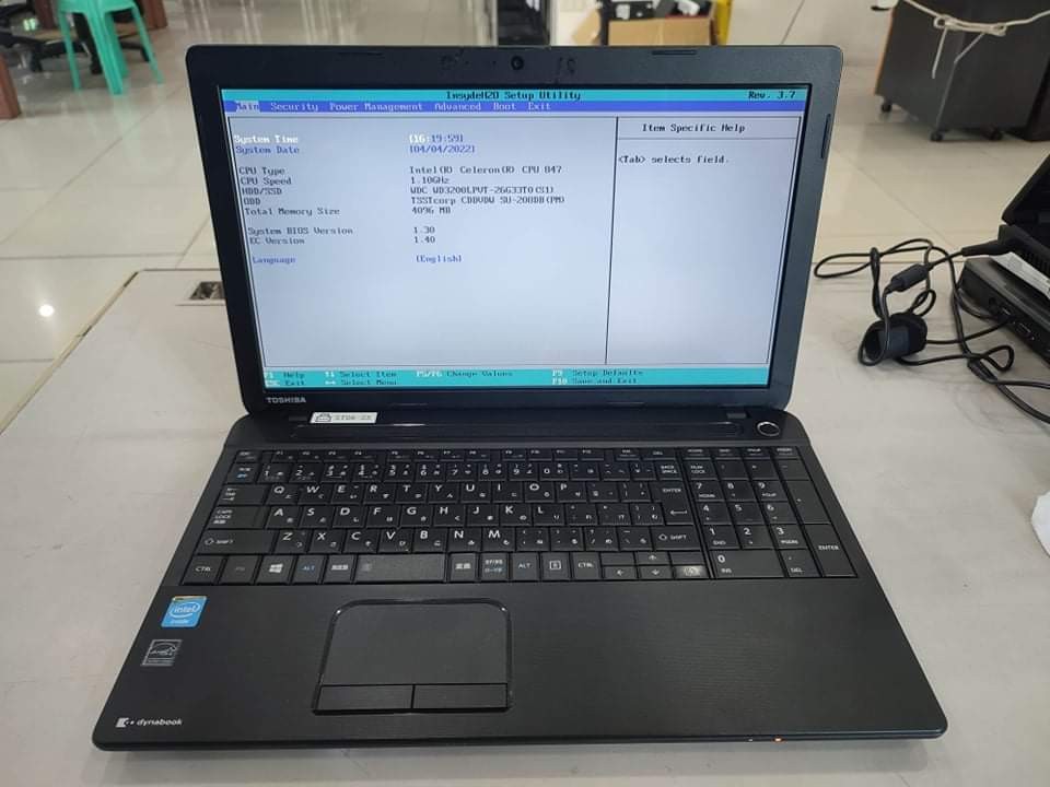 Toshiba Dynabook w/ Camera, Computers & Tech, Laptops & Notebooks on ...