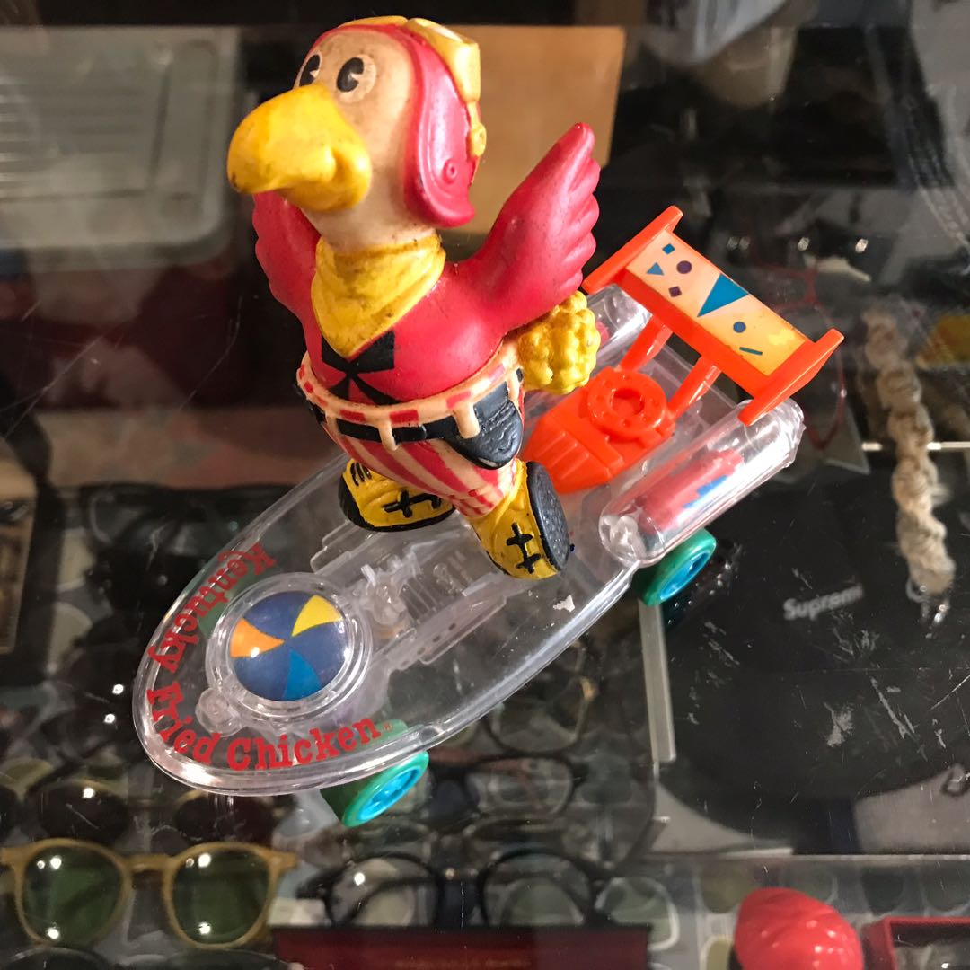 Vintage 80s KFC Toys Pullback Skateboard Kentucky Fried Chicken Chicky ...