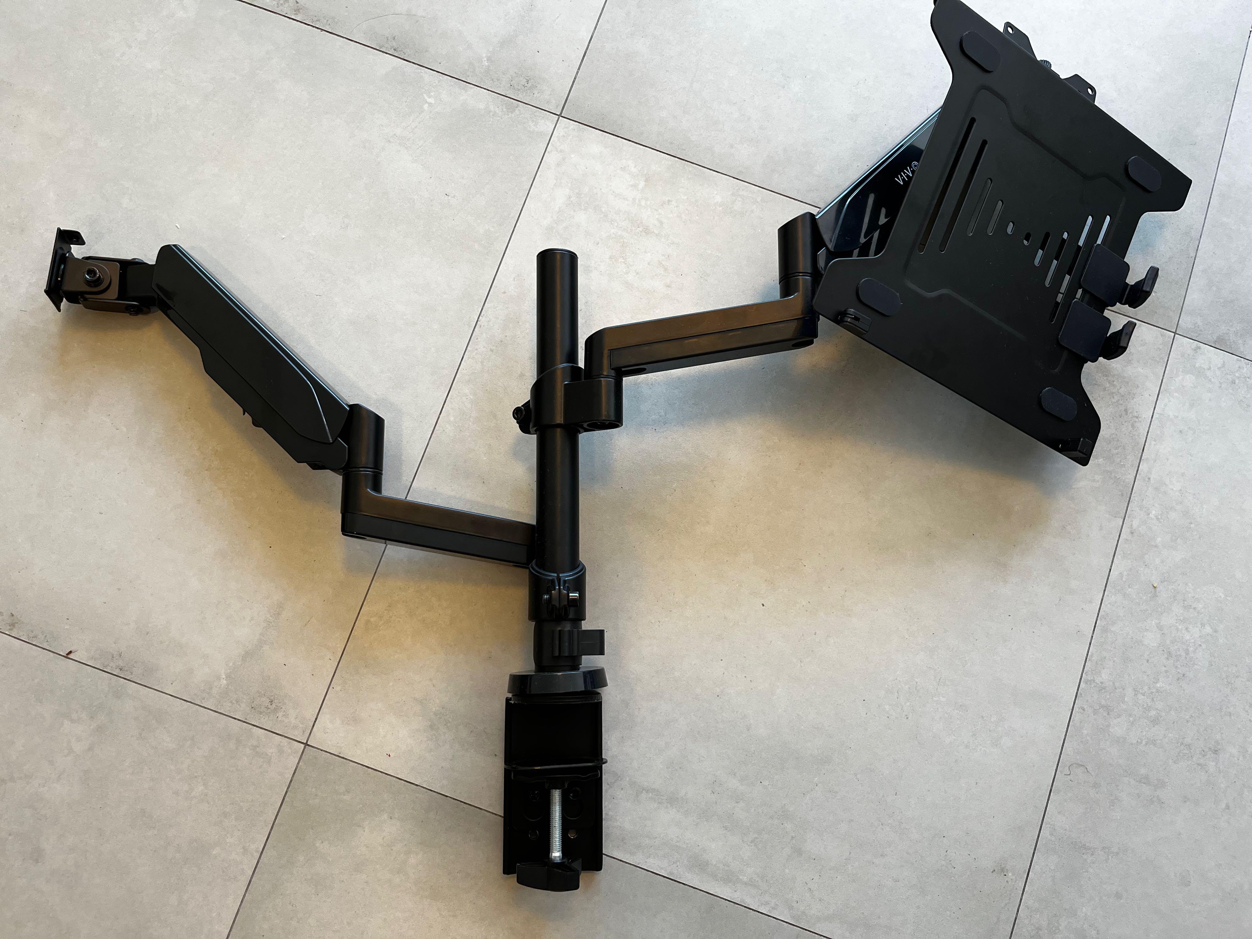 VIVO Dual Arm Monitor + Laptop Mount, Computers & Tech, Parts ...