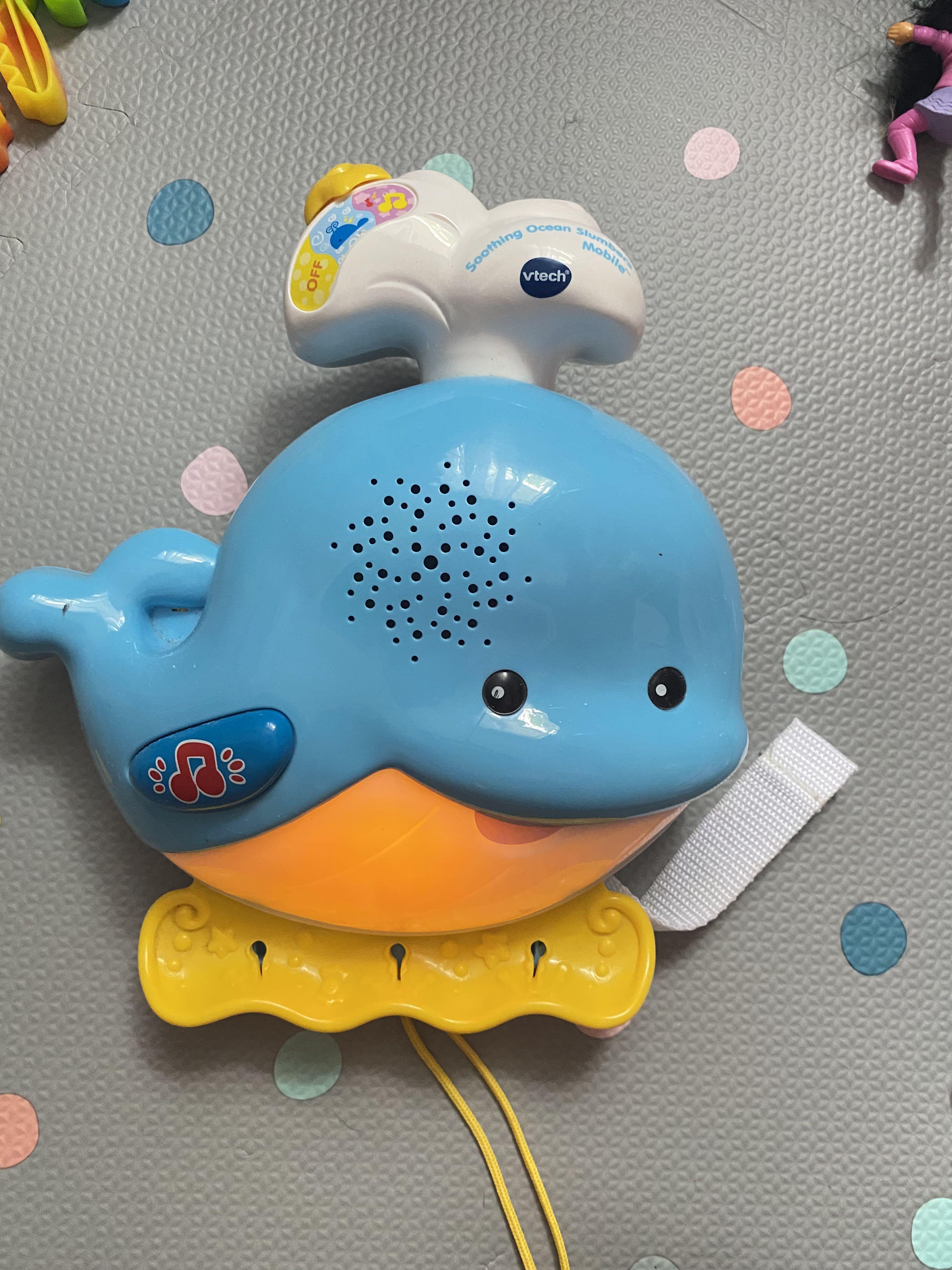 Vtech Soothing Ocean Whale Music and Lights, Babies & Kids, Infant ...