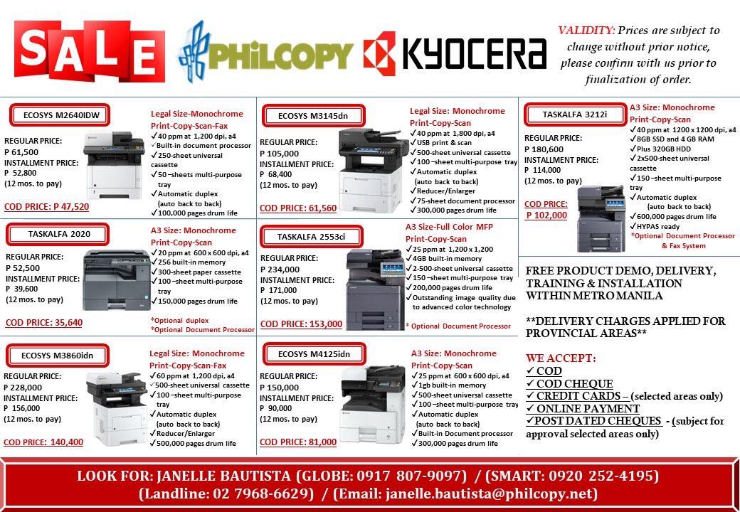 Wide Range of Photocopier Machines/Pang business, Announcements on ...