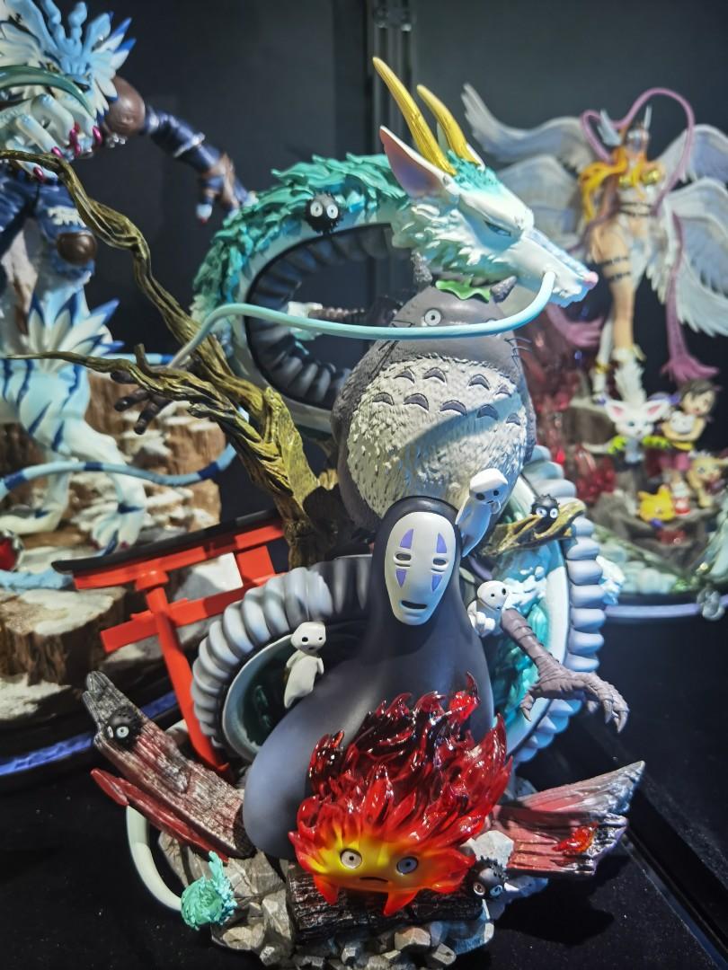 Wts/wtt studio ghibli Totoro dragon haku statue figurine, Hobbies ...