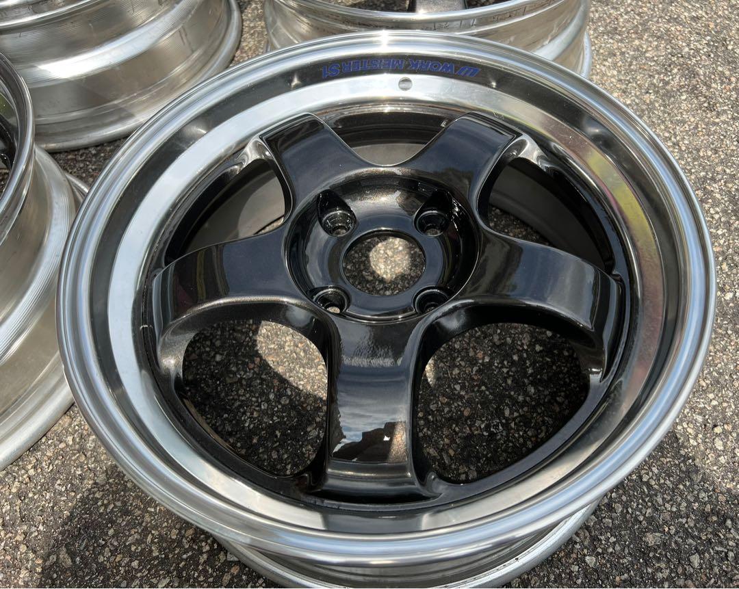 17 work S1 japan rim 2 Piece japan welding original, Auto Accessories ...