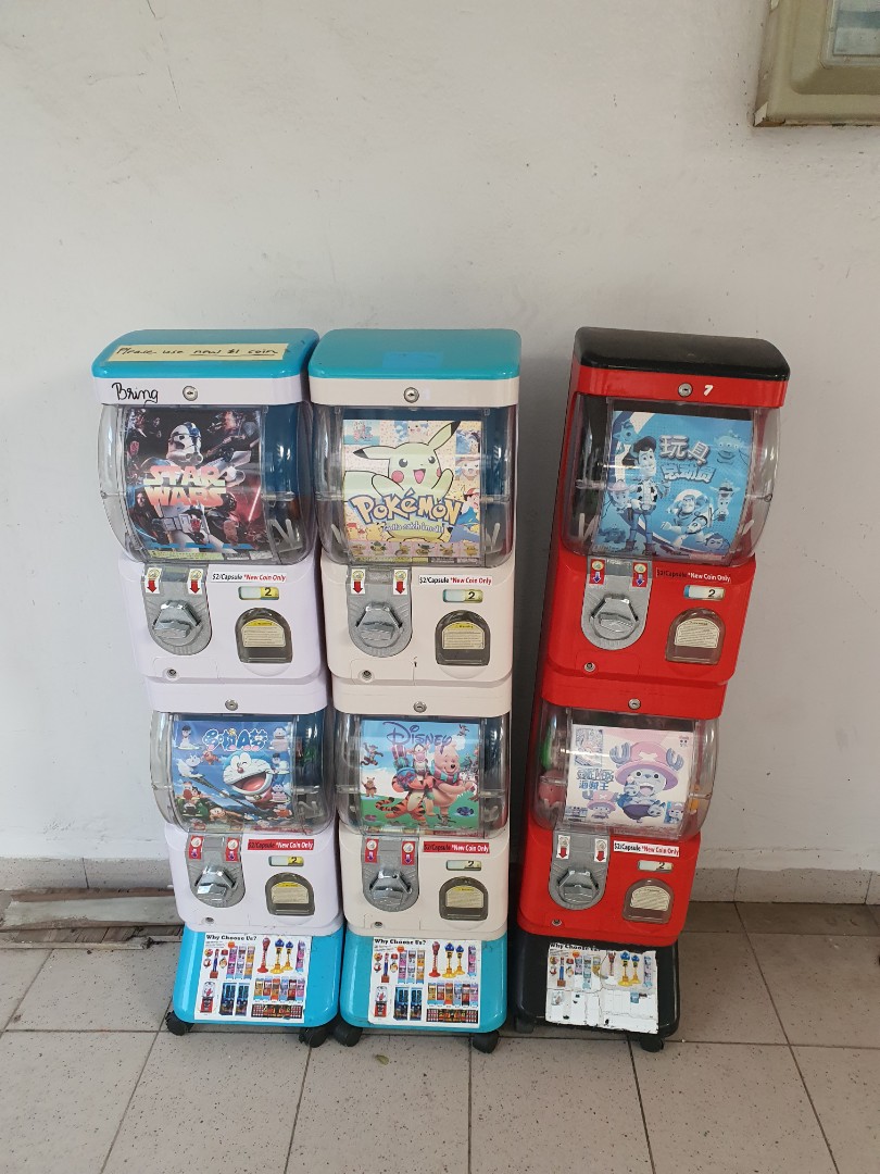2 tier capsule machines $300 each, Hobbies & Toys, Toys & Games on ...