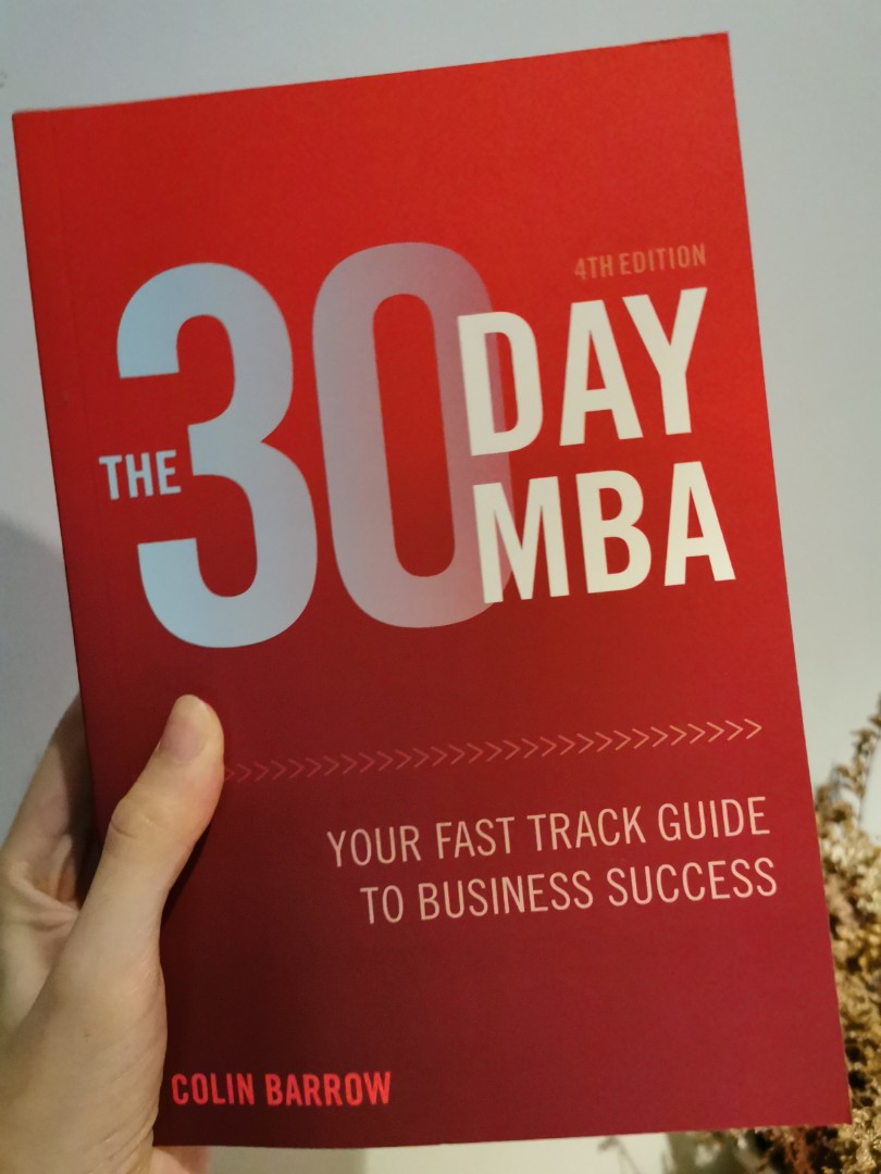 30 Day MBA book, Hobbies & Toys, Books & Magazines, Fiction & Non ...