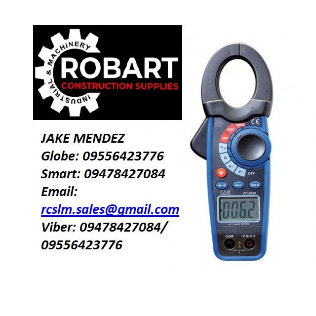 " CEM " DIGITAL CLAMP METER, Commercial & Industrial, Construction ...