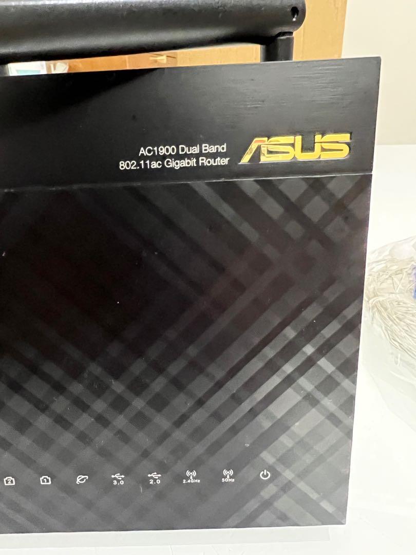 華碩 Router AC1900 Dual Band, 電腦＆科技, 電腦周邊及配件, Wifi及上網相關產品 - Carousell