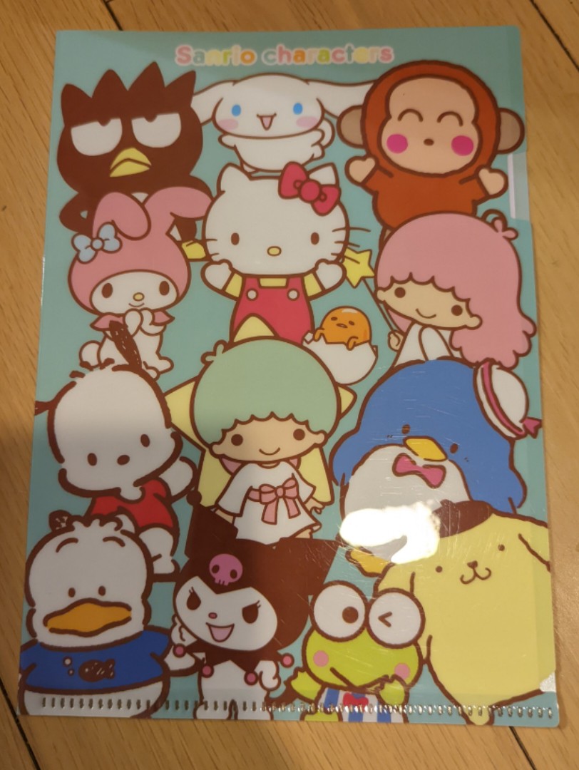 包順豐 Sanrio characters fire 資料夾, 新品發佈 - Carousell