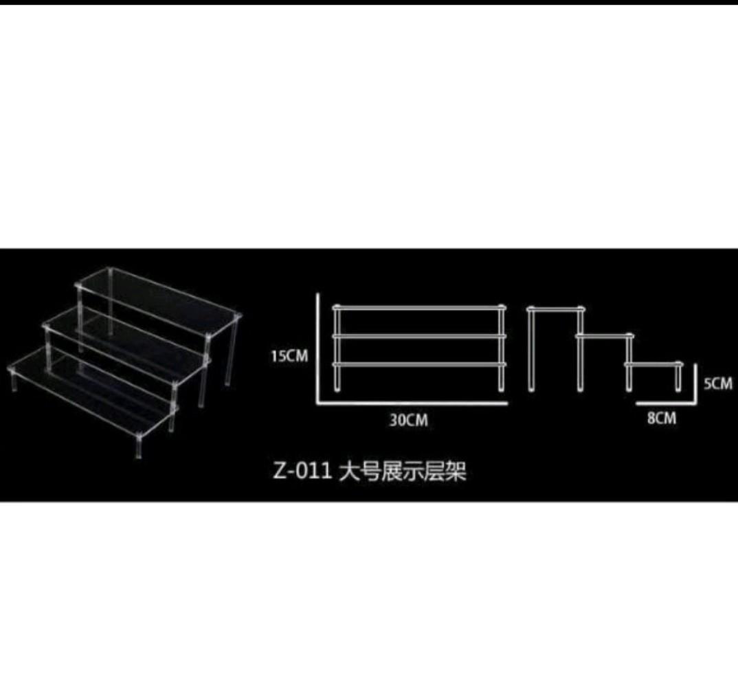 ACRYLIC RISER AND FIGMA STAND SET (ON-HAND) 30x30CM, Hobbies & Toys ...