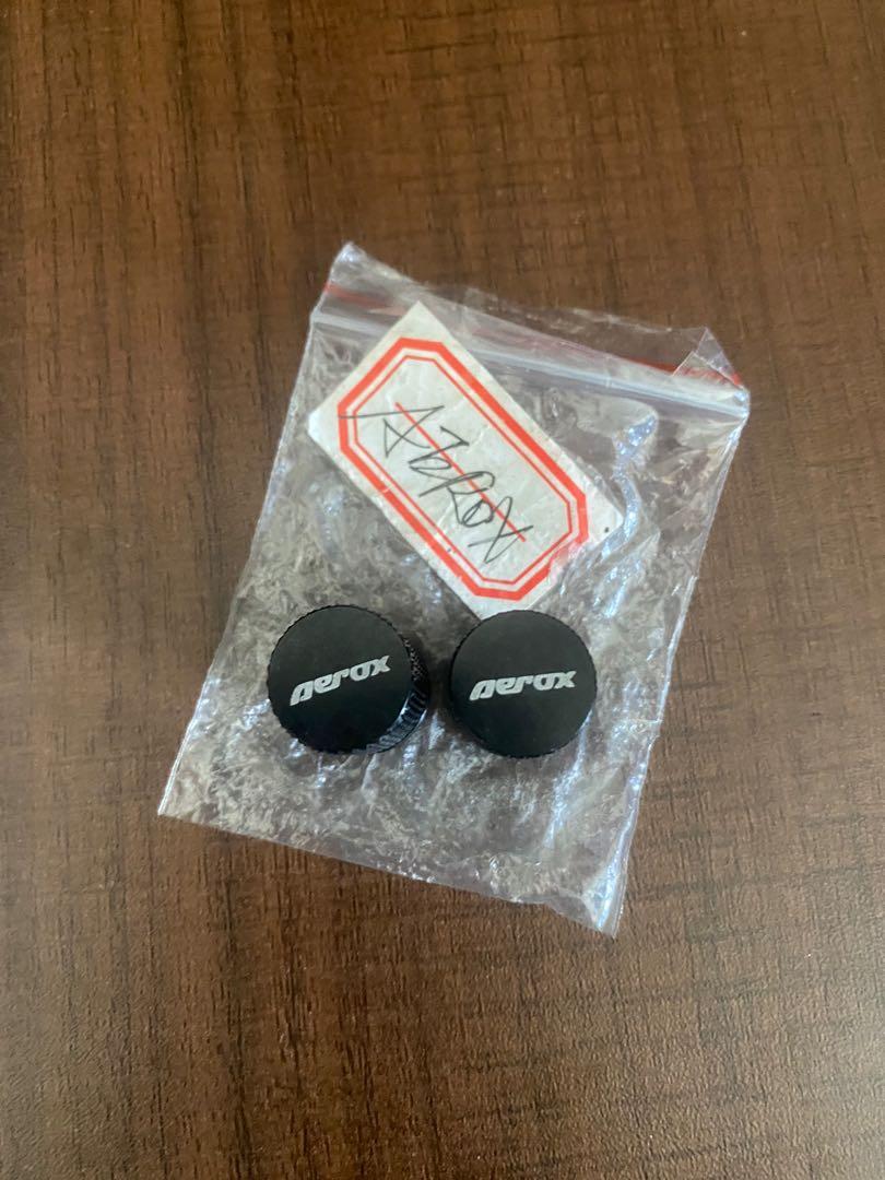 Aerox Tyre Valve Cap, Motorcycles, Motorcycle Accessories on Carousell