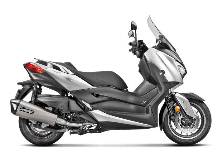 Akrapovic Exhaust for Yamaha Xmax 400 ( Street Legal/ LTA Approved ...